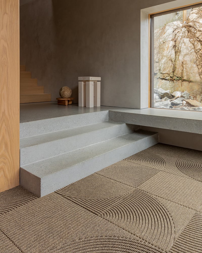 Heymat Zen Entry Mat Tiles | Beige